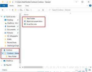 Access Microsoft Teams documents in Windows File Explorer - Mindcore ...