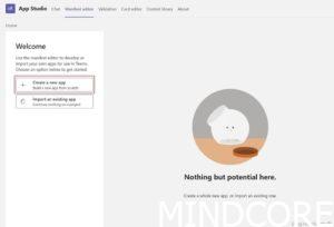 Creating a Simple No Code Custom Apps in Microsoft Teams - Mindcore Techblog