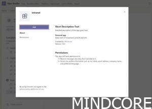 Creating a Simple No Code Custom Apps in Microsoft Teams - Mindcore Techblog