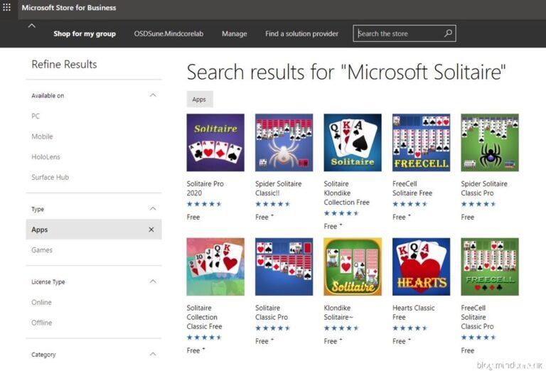 Remove Windows 10 Built In Apps With Intune And Microsoft Store For Business Apps Mindcore Techblog