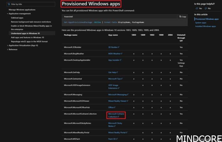 Remove Windows 10 Built In Apps With Intune And Microsoft Store For Business Apps Mindcore Techblog