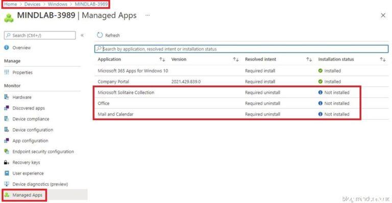 Remove Windows 10 Built In Apps With Intune And Microsoft Store For Business Apps Mindcore Techblog