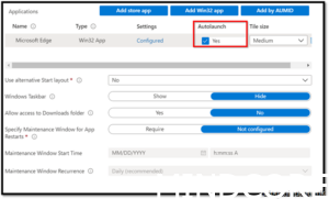Intune multi app kiosk mode using the new Microsoft Edge - Mindcore ...