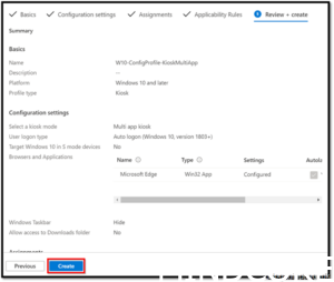 Intune multi app kiosk mode using the new Microsoft Edge - Mindcore ...