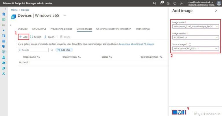 How to create a custom image for Windows 365 Enterprise Cloud PCs - Mindcore Techblog