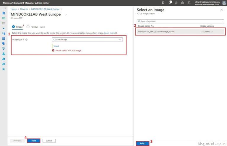 How to create a custom image for Windows 365 Enterprise Cloud PCs - Mindcore Techblog
