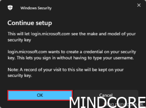 How to secure Windows 365 using a FIDO2 security key - Mindcore Techblog