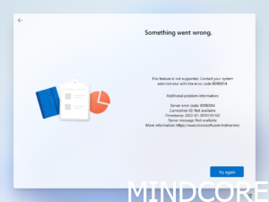 Intune error codes and solutions - Mindcore Techblog