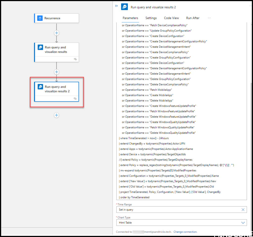 Report changes in Microsoft Intune - Mindcore Techblog