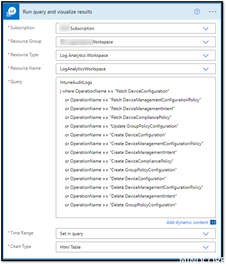 Report changes in Microsoft Intune - Mindcore Techblog