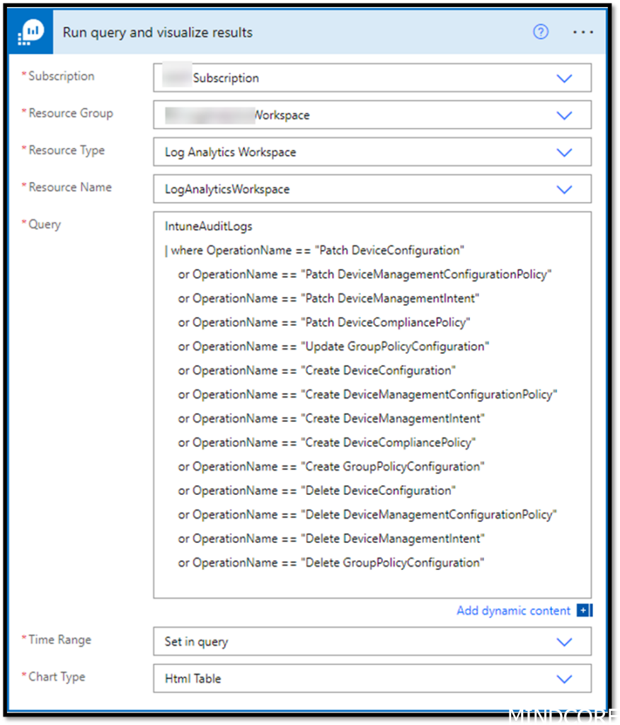 Report changes in Microsoft Intune - Mindcore Techblog