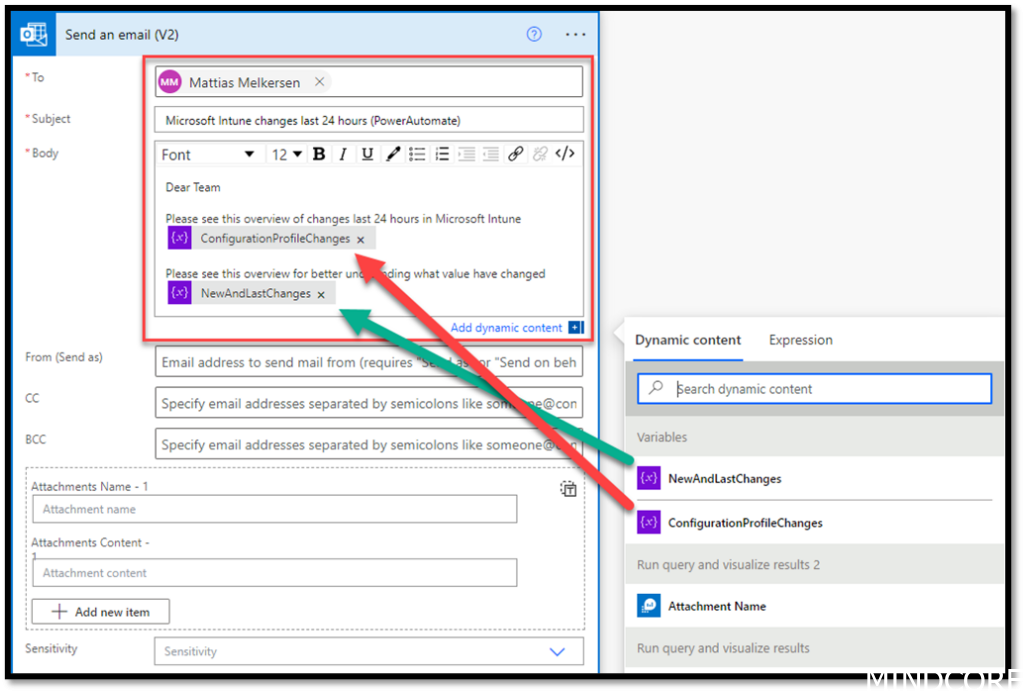 Report changes in Microsoft Intune - Mindcore Techblog