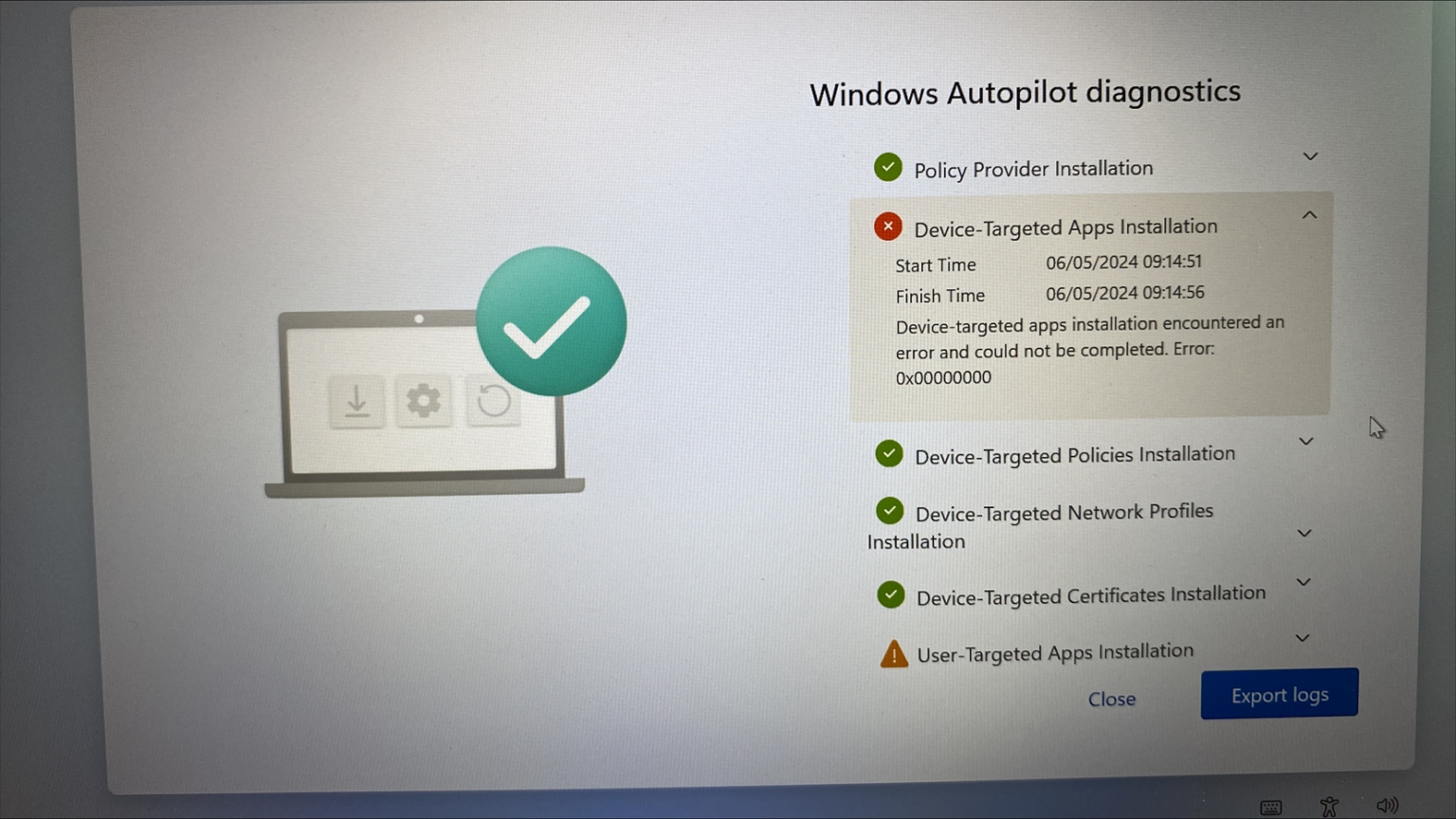 Intune error codes and solutions - Mindcore Techblog