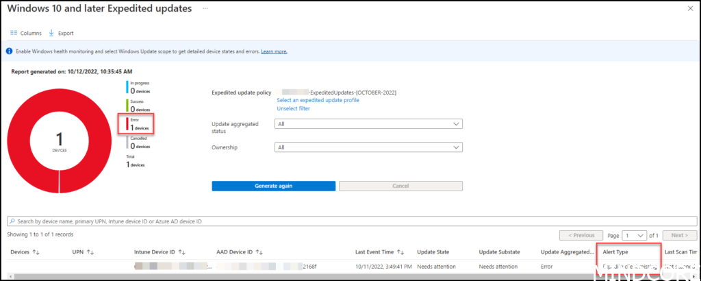 Intune error codes and solutions - Mindcore Techblog