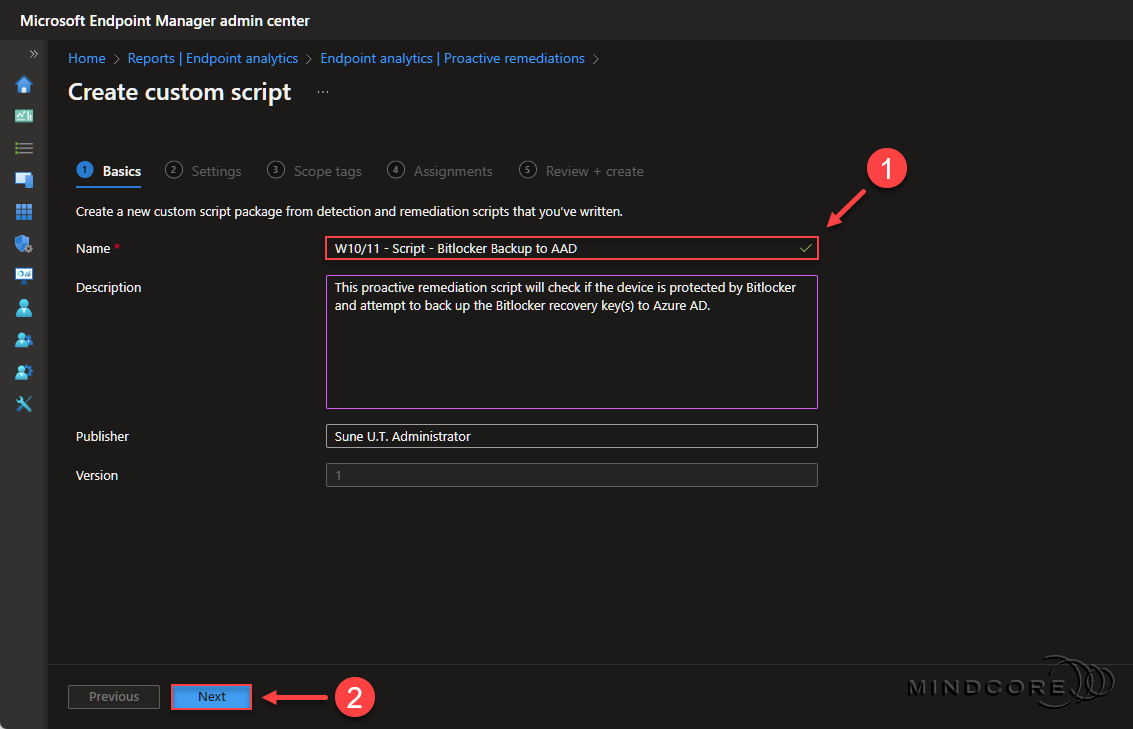 Migrate Bitlocker Recovery Keys To Azure Ad Mindcore Techblog