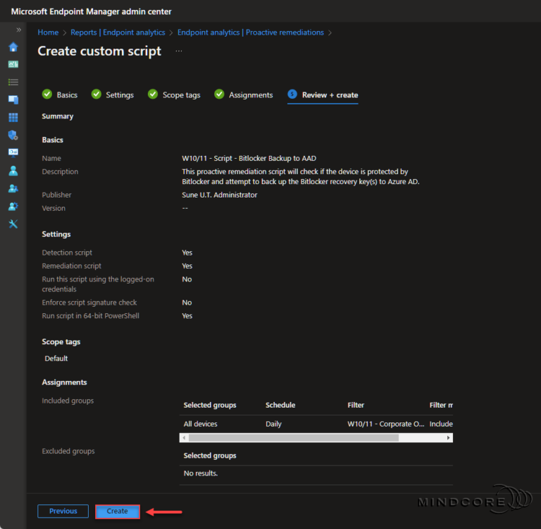 Migrate Bitlocker Recovery Keys To Azure Ad Mindcore Techblog