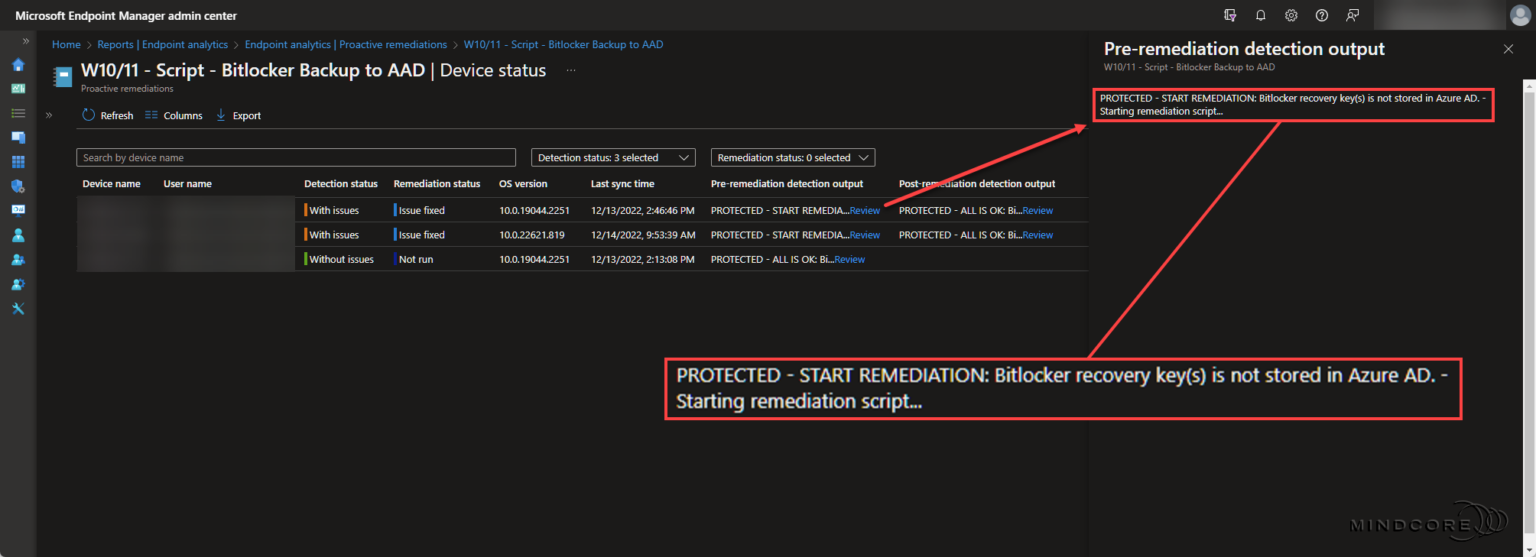 Migrate Bitlocker Recovery Keys To Azure Ad Mindcore Techblog