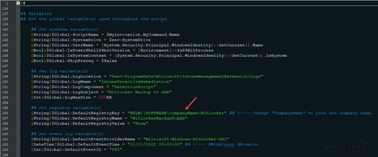 Migrate Bitlocker recovery key(s) to Azure AD - Mindcore Techblog