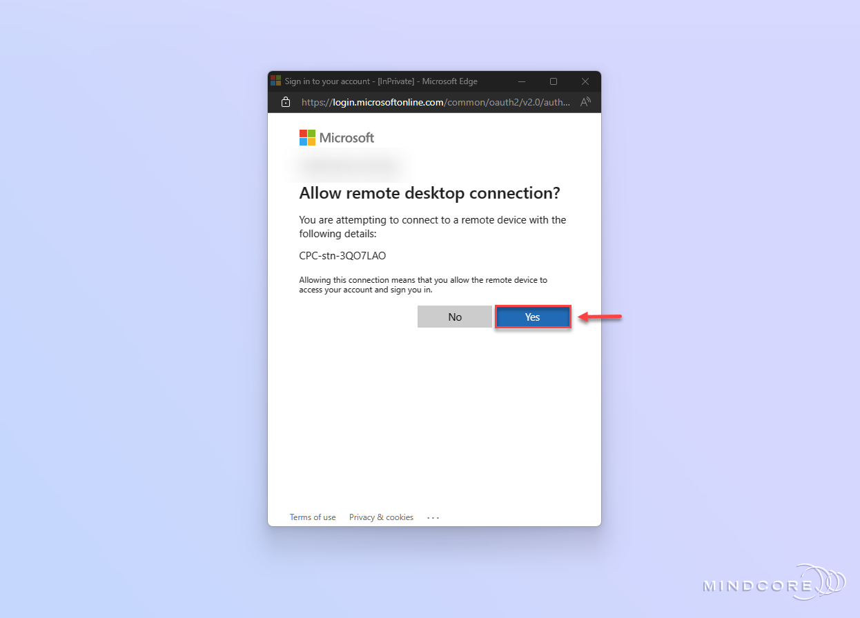 Windows 365 AADJ SSO - Mindcore Techblog