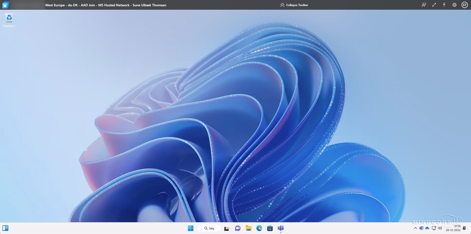 Windows 365 AADJ SSO - Mindcore Techblog