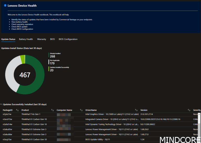 Operationalize Lenovo Device management with Microsoft Intune
