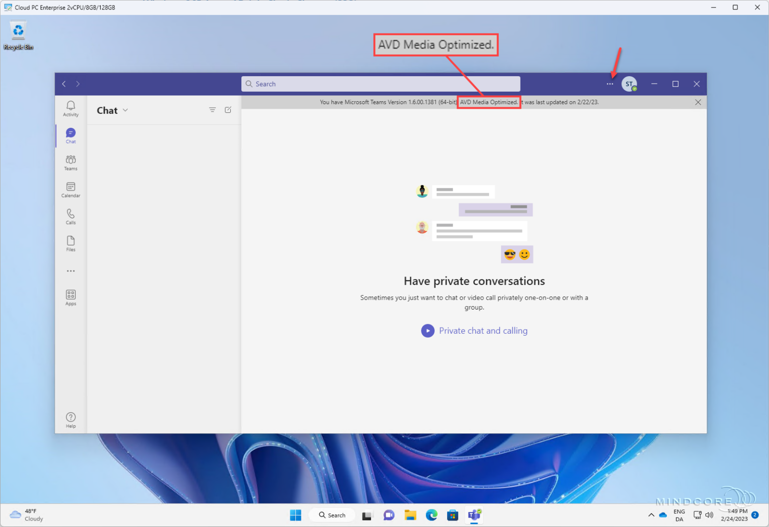 Windows 365 End-User Experience - Part 2 - Mindcore Techblog