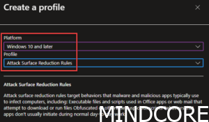 Assign ASR rules to servers through Microsoft Intune Admin Center ...