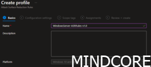 Assign ASR rules to servers through Microsoft Intune Admin Center - Mindcore Techblog