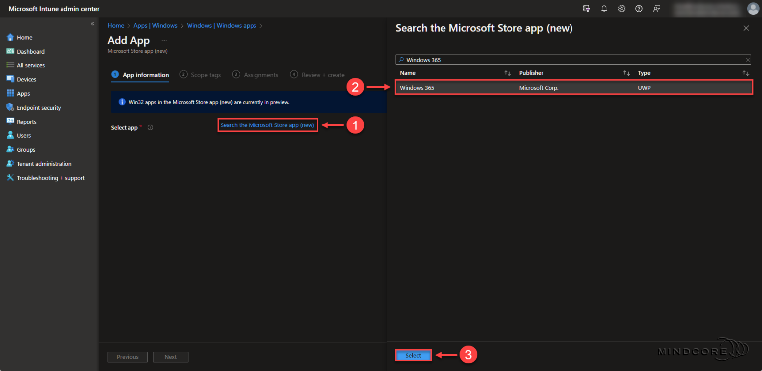 Windows 365 End-User Experience - Part 4 - Mindcore Techblog
