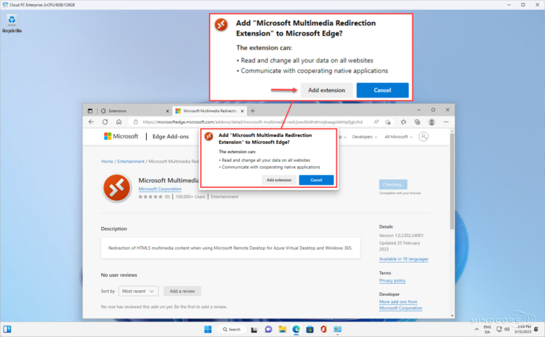 Windows 365 End-User Experience - Part 3 - Mindcore Techblog