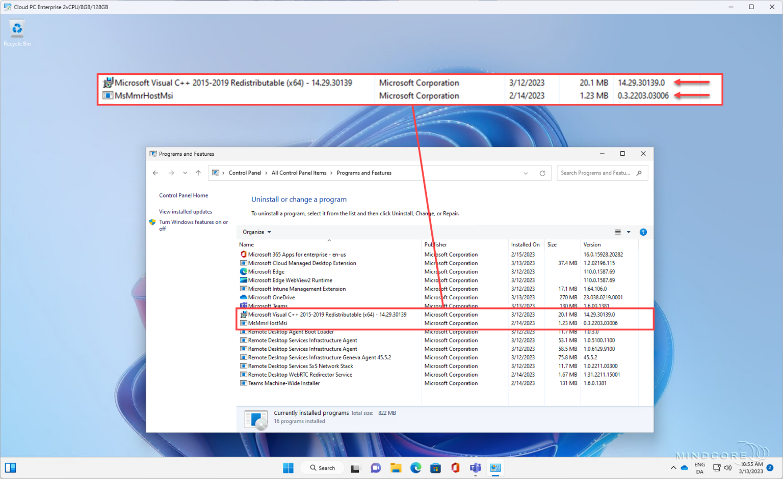 Windows 365 End-User Experience - Part 3 - Mindcore Techblog