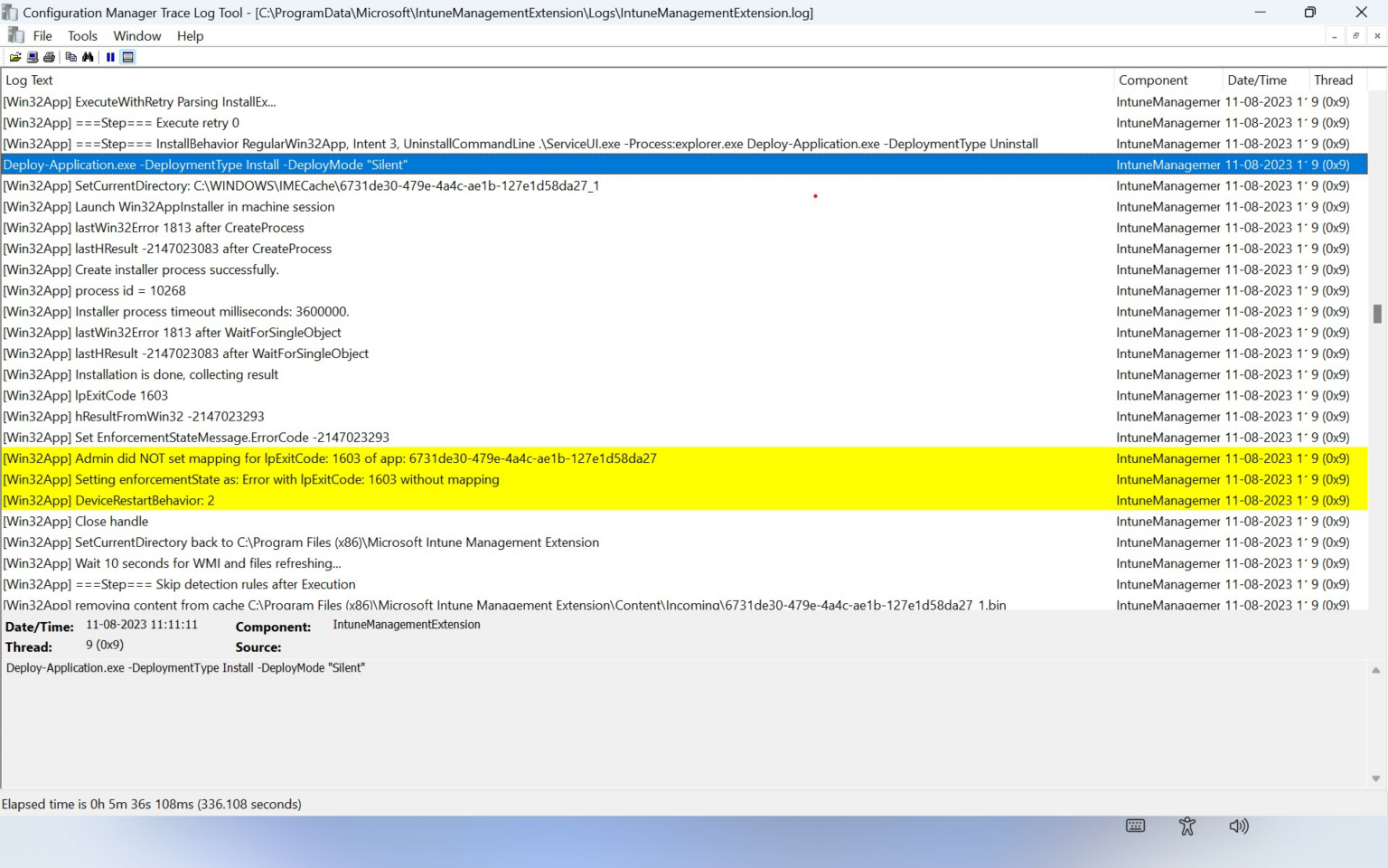 Intune error codes and solutions - Mindcore Techblog