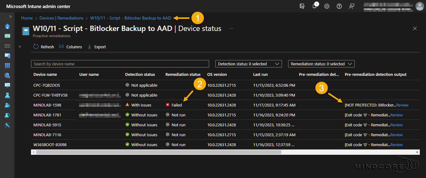 How to migrate BitLocker key(s) to Microsoft Entra ID - Mindcore Techblog