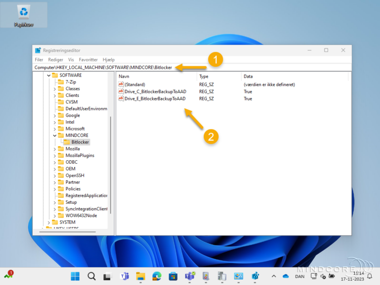 How to migrate BitLocker key(s) to Microsoft Entra ID - Mindcore Techblog