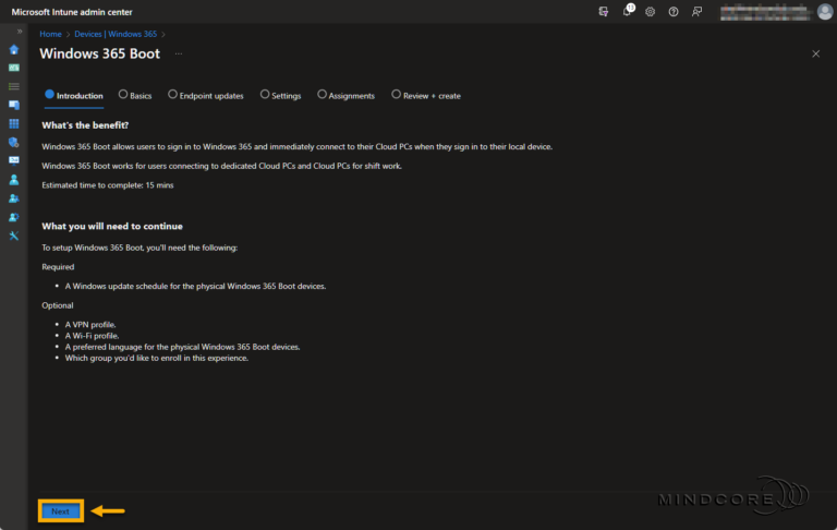 The Concept of Windows 365 Boot - Mindcore Techblog