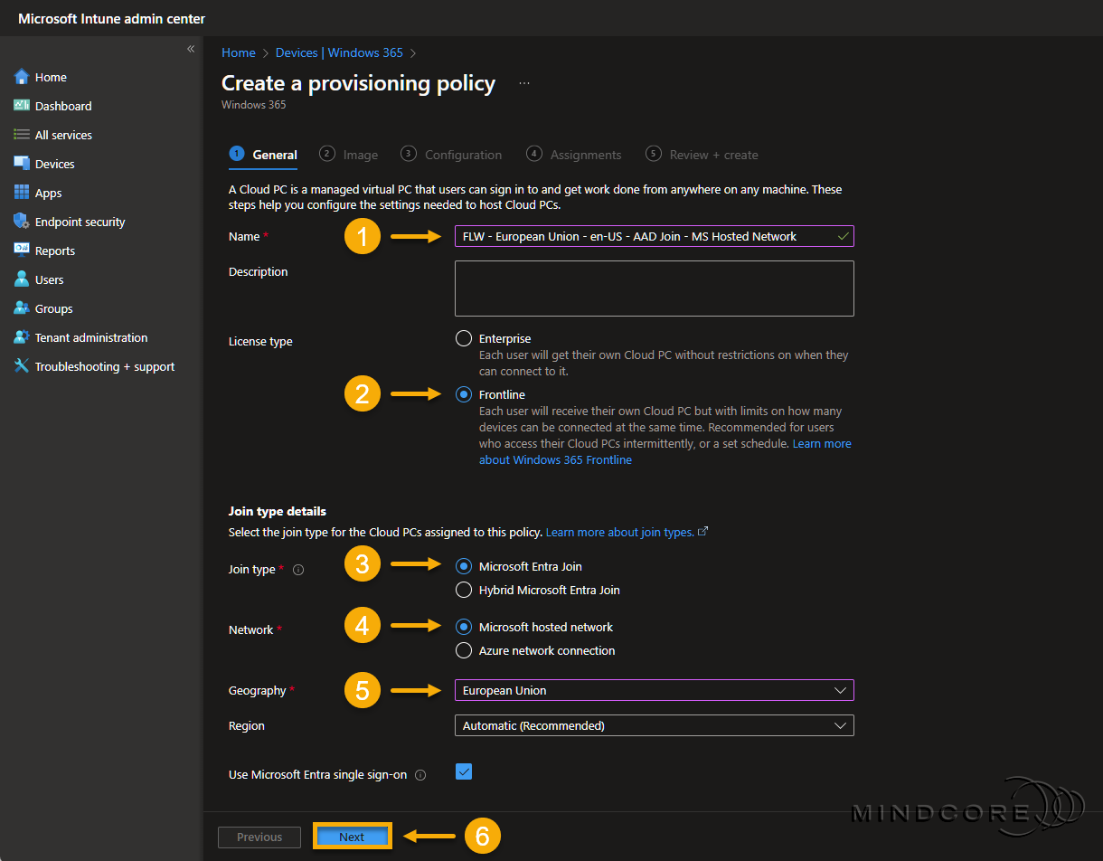 The Concept of Windows 365 Frontline - Mindcore Techblog