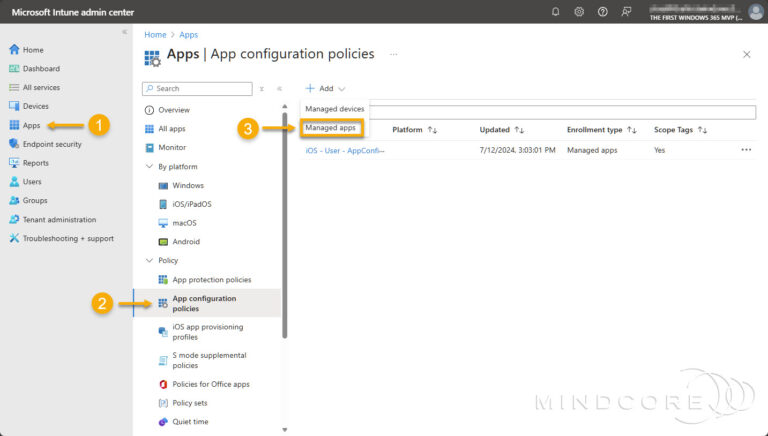 Enhancing Security With Intune MAM (preview) for Windows 365 - Mindcore ...