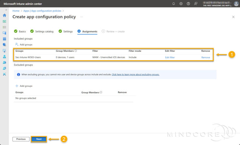 Enhancing Security With Intune MAM (preview) for Windows 365 - Mindcore ...