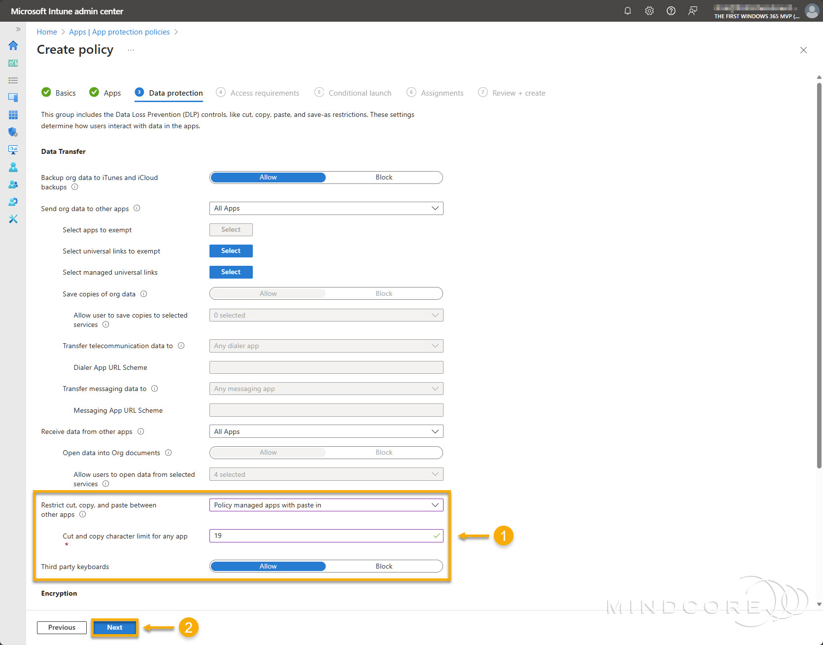 Enhancing Security With Intune MAM (preview) for Windows 365 - Mindcore ...