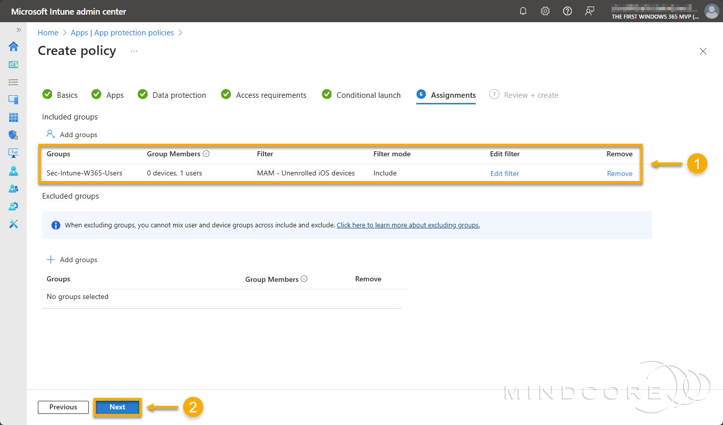 Enhancing Security With Intune MAM (preview) for Windows 365 - Mindcore ...