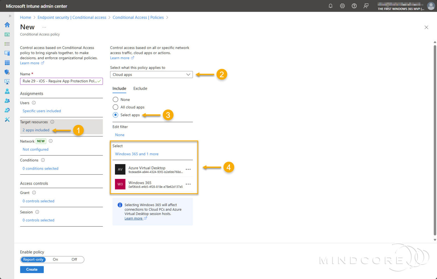 Enhancing Security With Intune MAM (preview) for Windows 365 - Mindcore ...