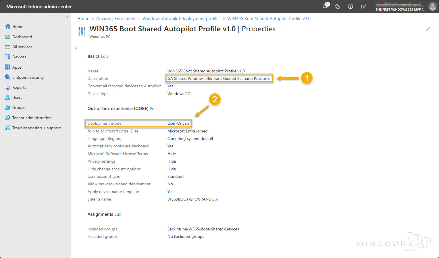 Windows 365 Boot: Why User-Driven Mode? - Mindcore Techblog
