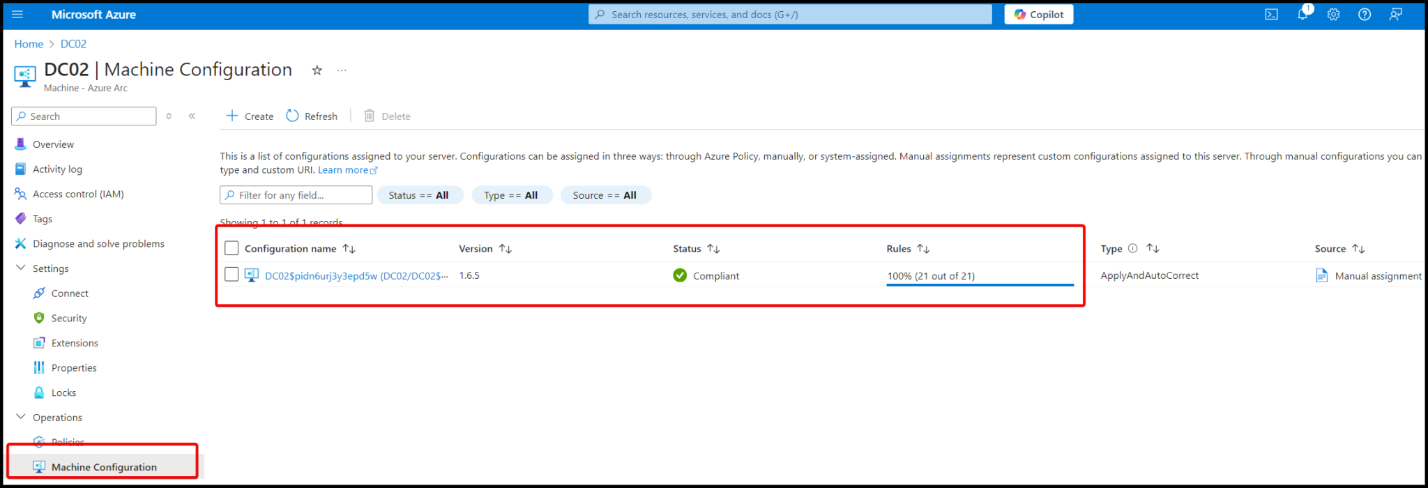 Azure Automanage Machine Configuration Introduction - Configuration as Code - Mindcore Techblog