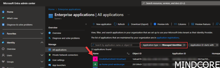 Entra ID - Managed Identity Permission Manager - Mindcore Techblog
