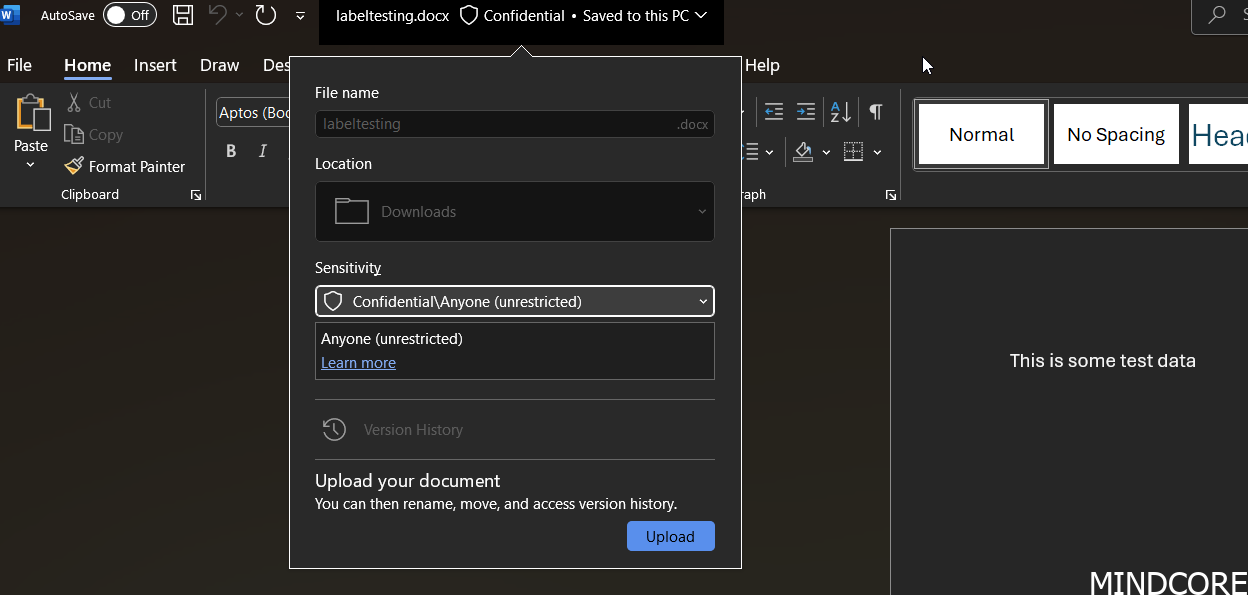 Sensitivity Labels in .DOCX Files: How Secure Is That Metadata ...