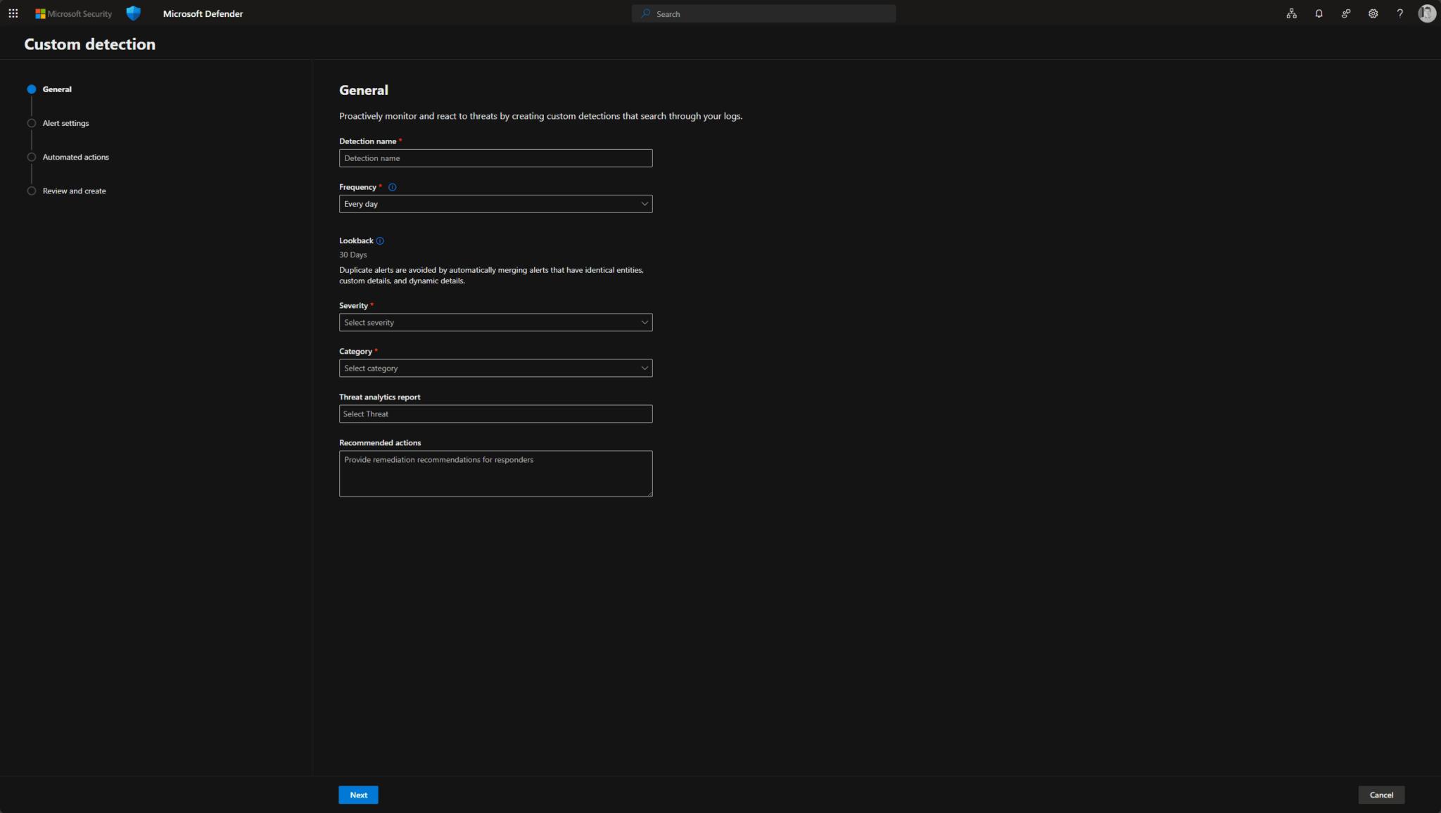 Microsoft Defender XDR - Advanced Hunting - Custom Detection rules ...
