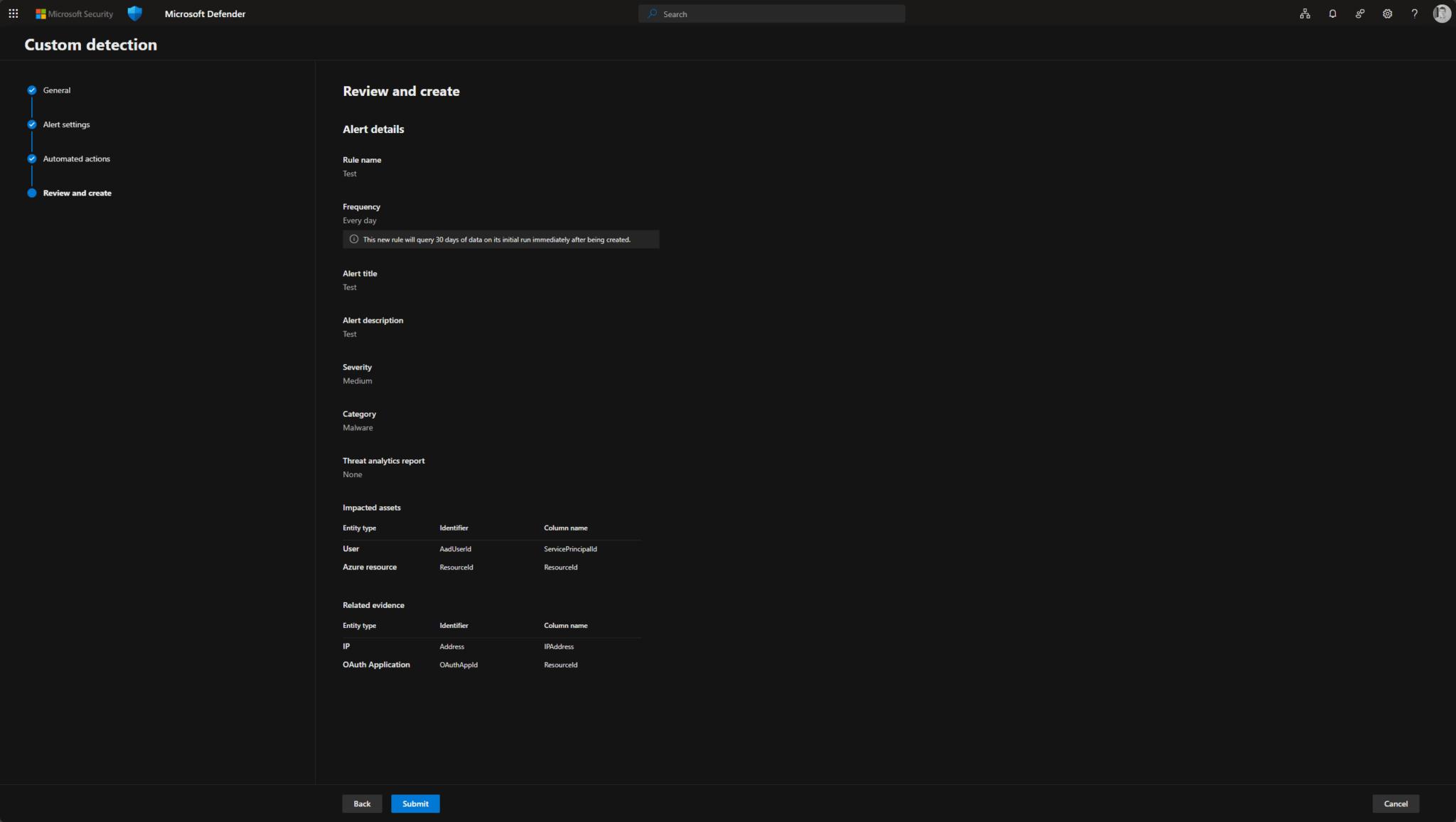 Microsoft Defender XDR - Advanced Hunting - Custom Detection rules ...