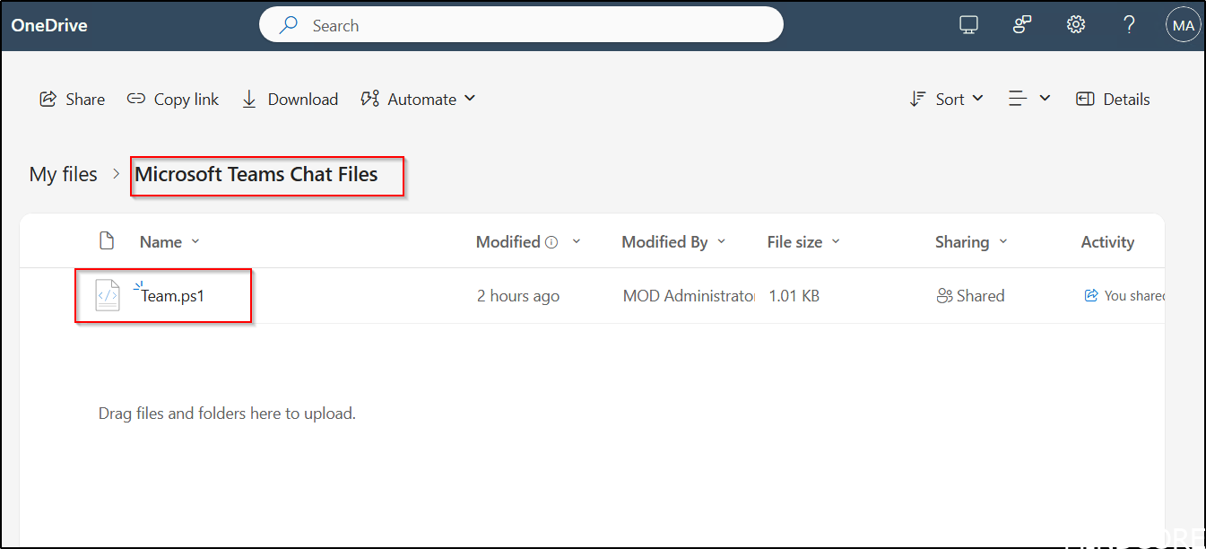 Microsoft Teams can now attach files in external chats - Mindcore Techblog