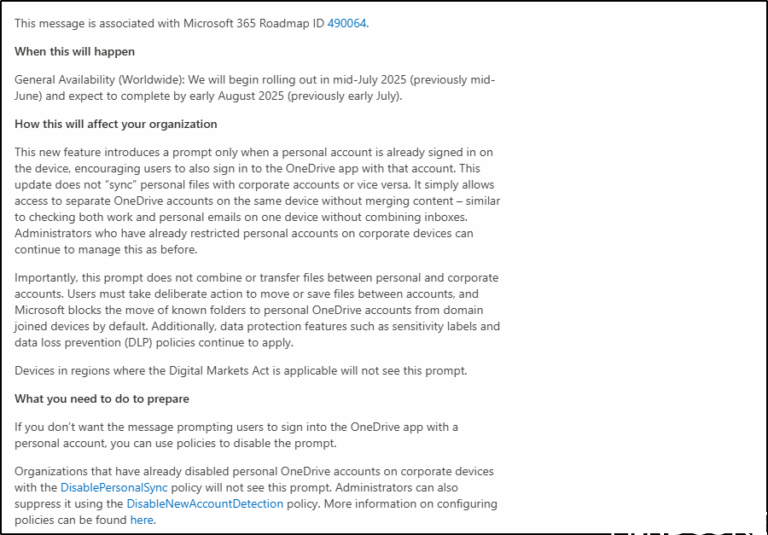 OneDrive Sync - Mindcore Techblog