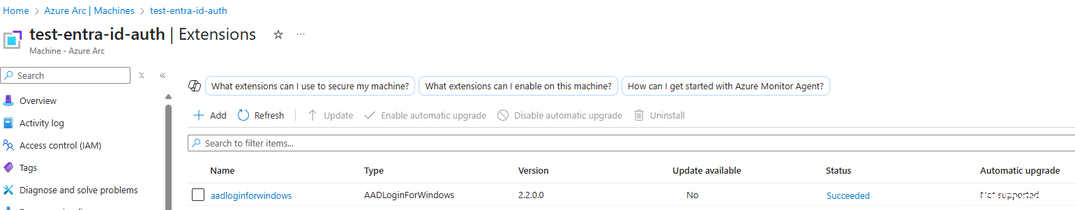 Modern Server Management - Azure Arc RDP with Entra ID Authentication - Mindcore Techblog